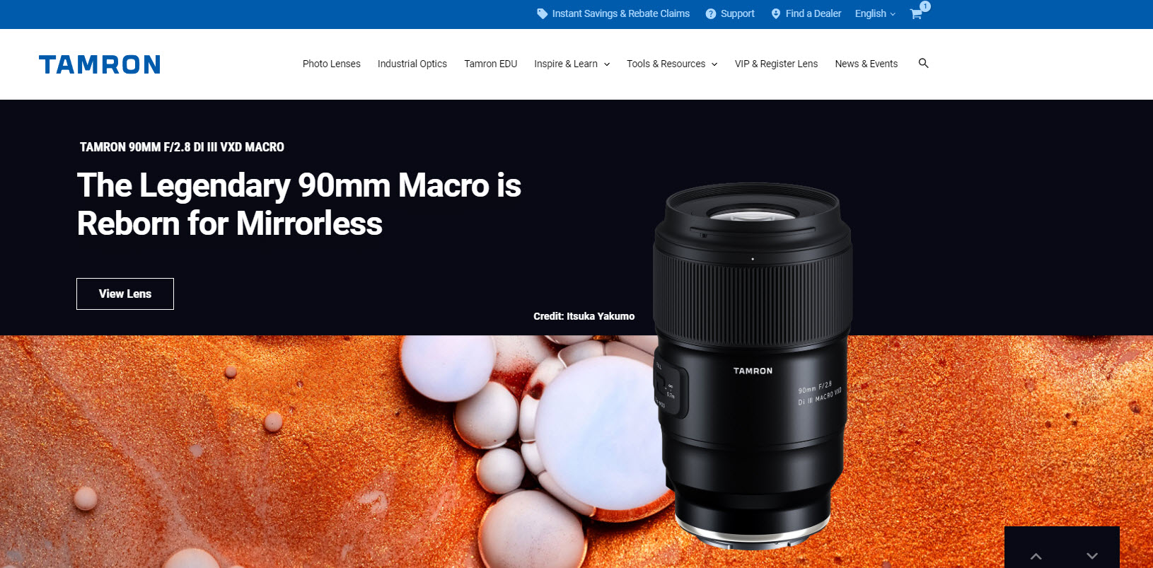 TAMRON Americas Launches New Website - Tamron Americas