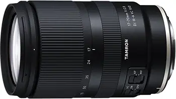 TAMRON lance le 17-70 mm f/2,8 pour les systèmes CANON RF et Nikon Z